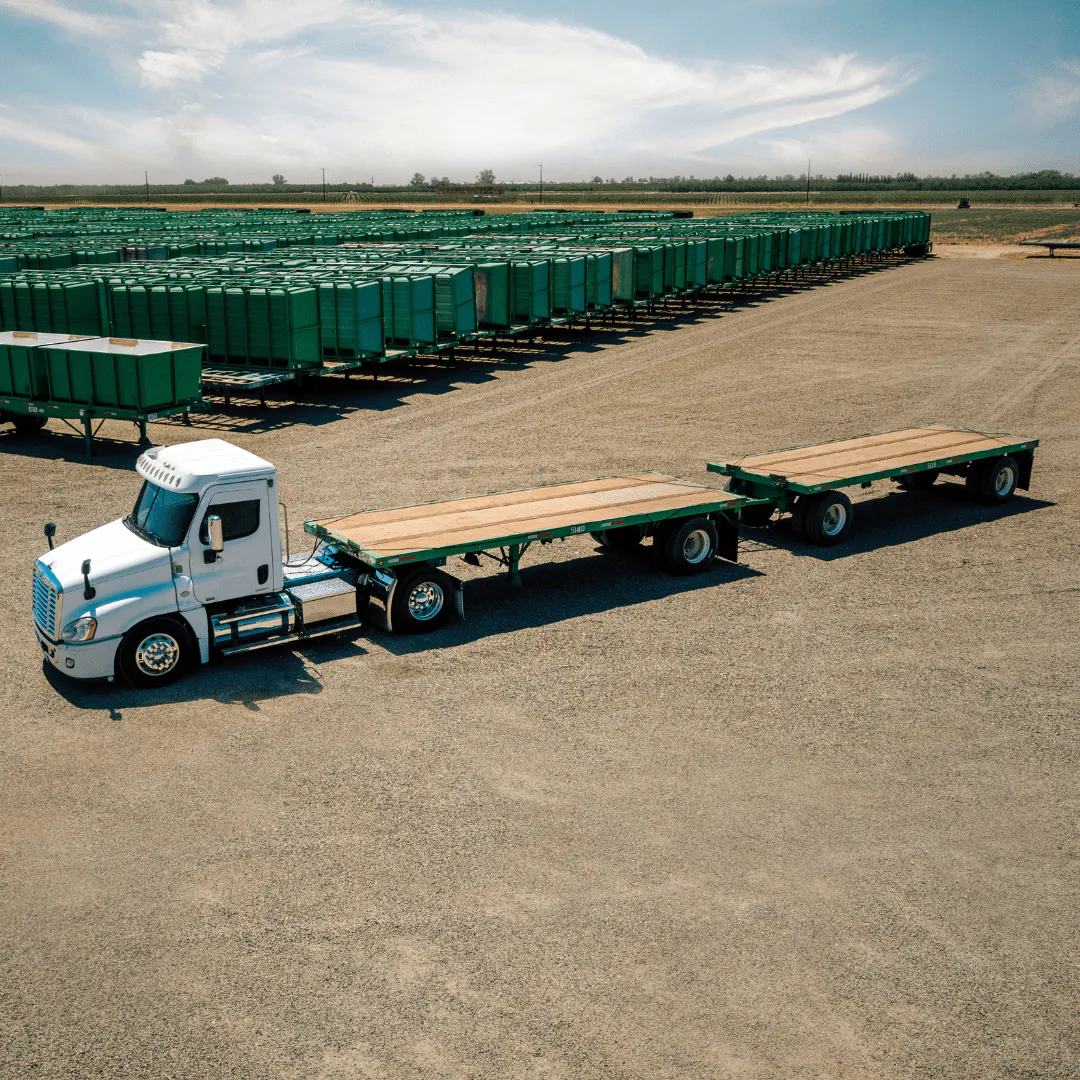 Hopper Trailer Harvest Hauling | Hopper Trucking - G3 Enterprises