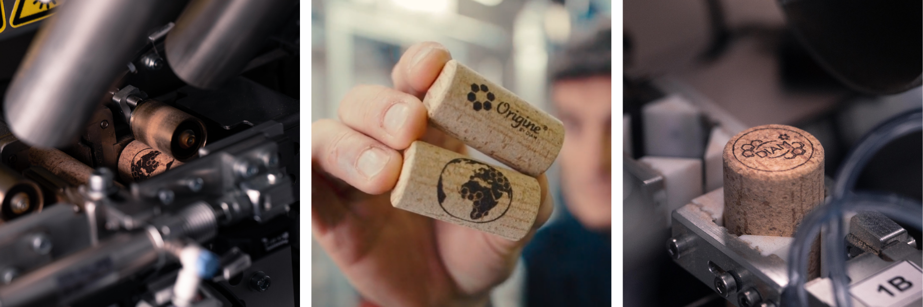 Laser-Printed Corks for Luxury Wine Brands