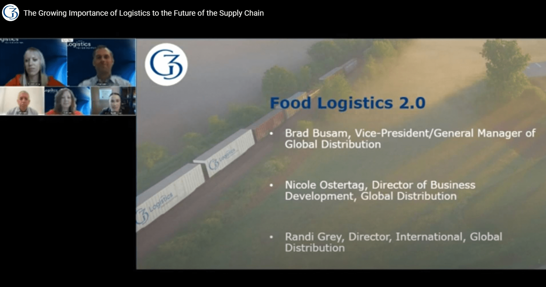 The Growing Importance of Logistics to the Future of the Supply Chain