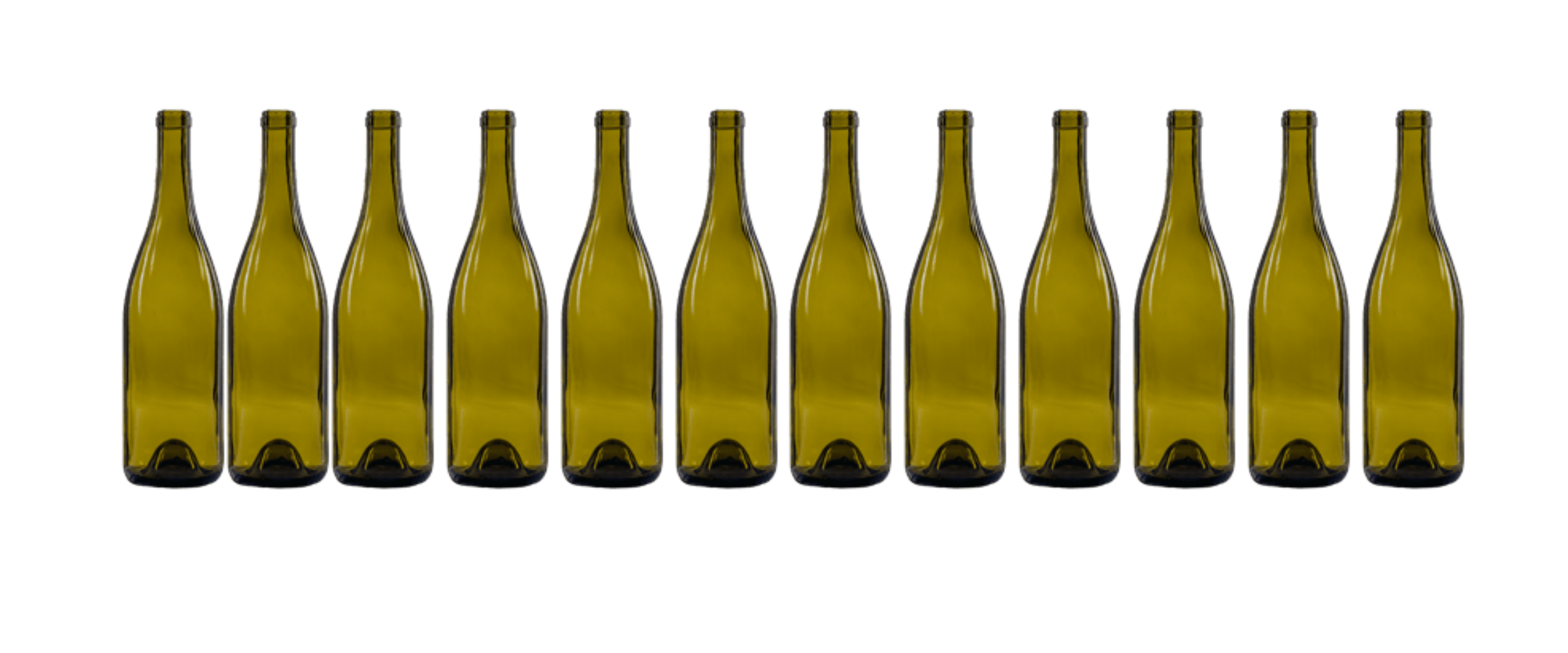 Burgundy Glass Wine Bottle Mold 8265 Antique Full Punt