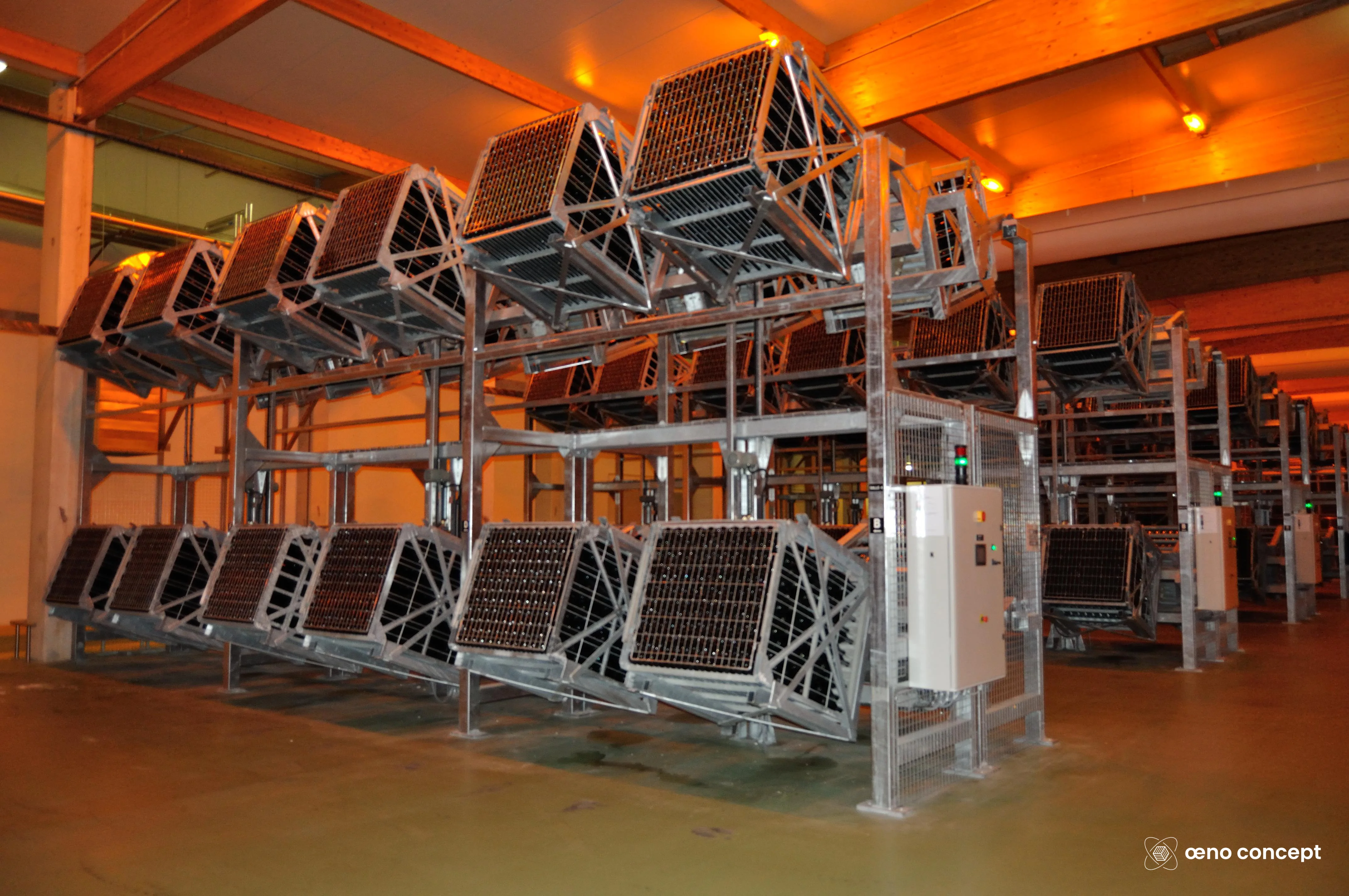 Oeno Concept Gyropalette Riddling Machines | G3 Enterprises